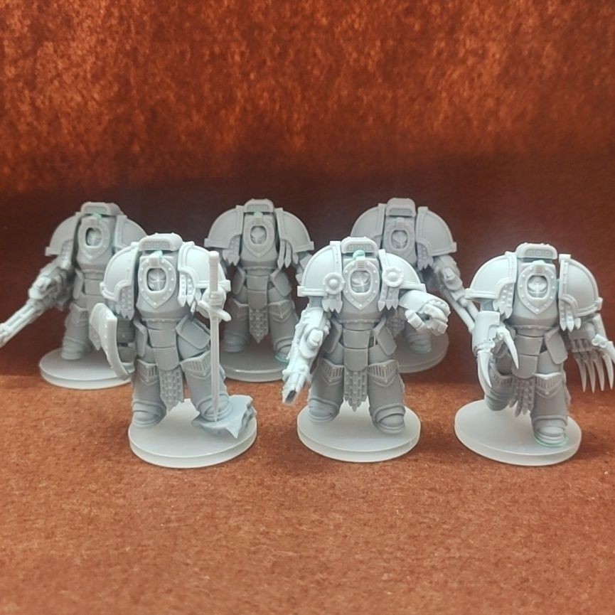 [โมเดล Chess Piece] Warhammer Saturn Terminator Chess Piece 3D Printing ...