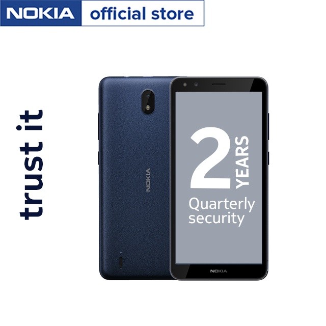 In stock Nokia C01 Plus Blue (5.45" + RAM 2GB + ROM 16GB) | Shopee Thailand