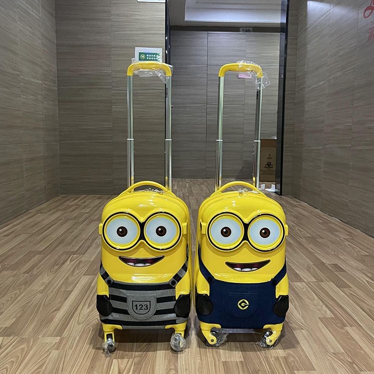 Minion ของแท้ Ultra-Light กระเป๋าเดินทางสำหรับเด็กและผู้ใหญ่เงียบ ...