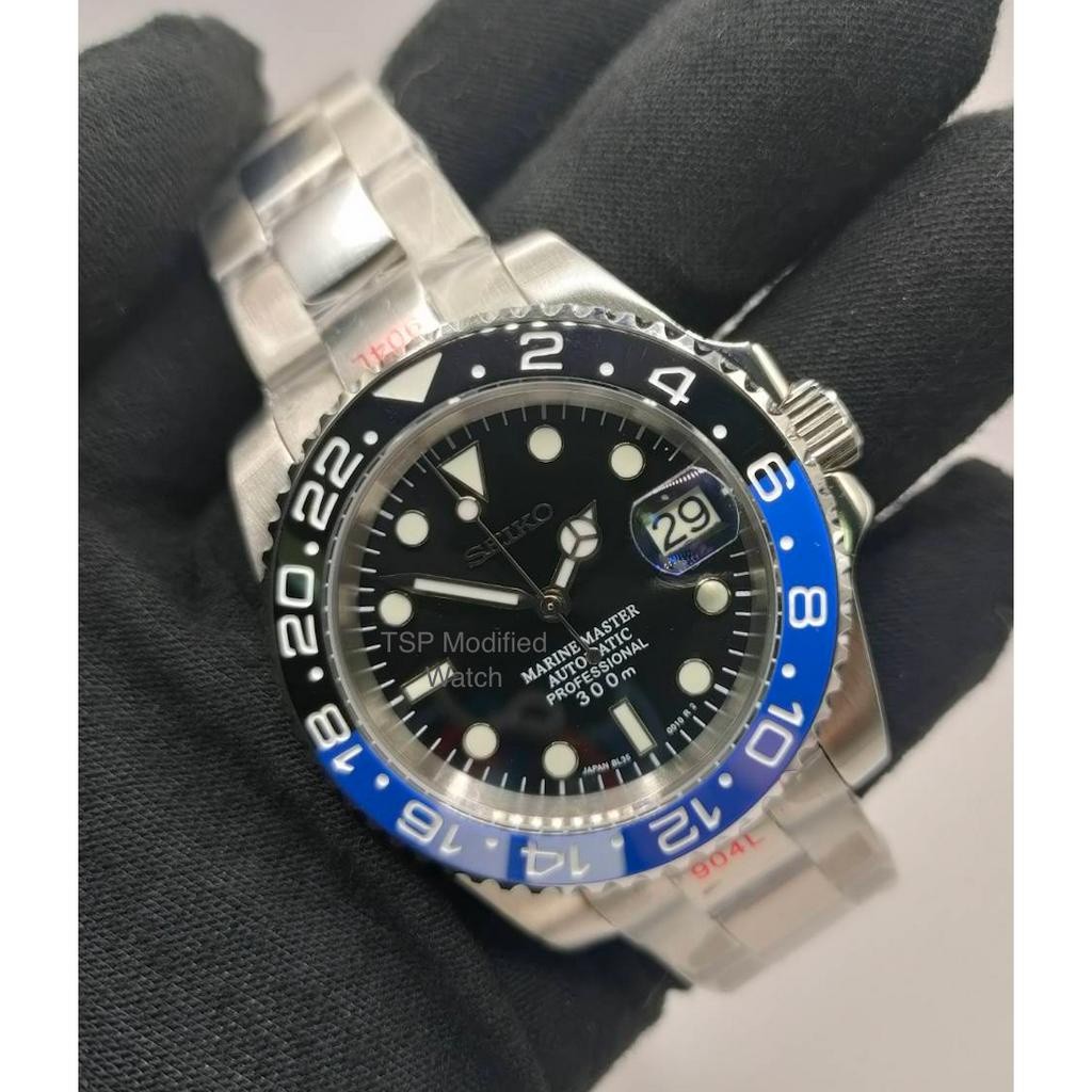 Seiko Mod Batman GMT Master | Shopee Thailand