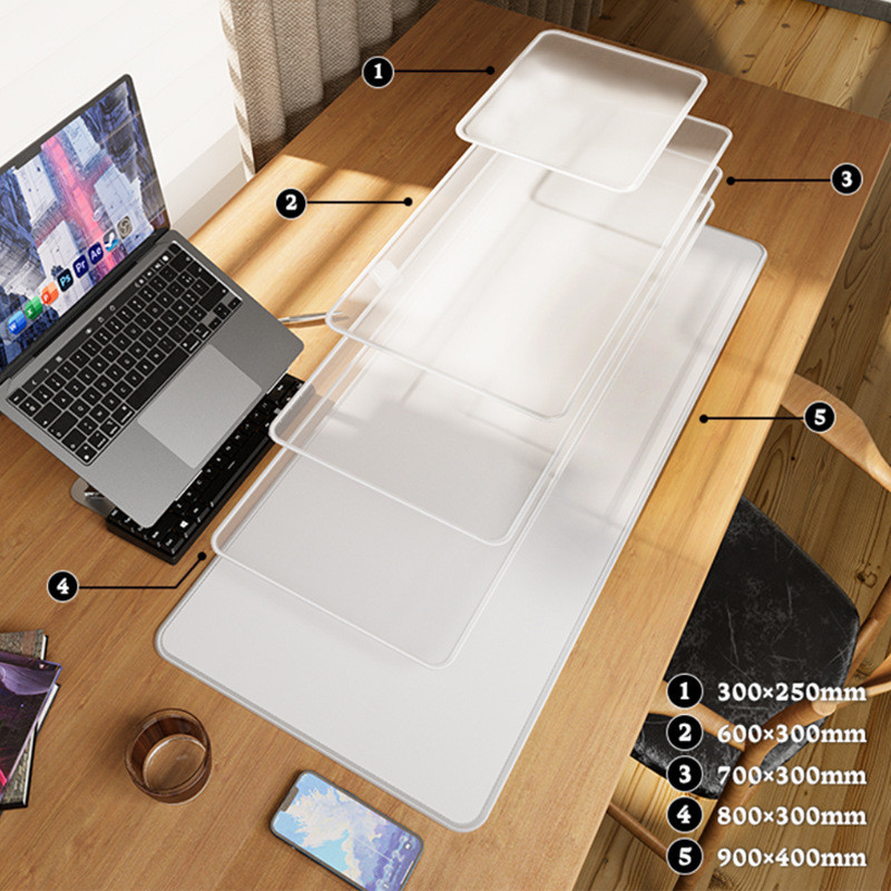 Blue Box Mouse Pad Keyboard Pad Student Office Game Rubber Keyboard Pad ...