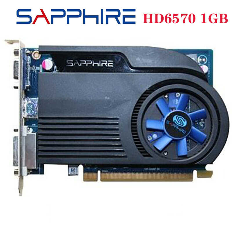 ใช้ SAPPHIRE 2 การ์ดจอ HD6570 1GB GDDR3 การ์ดจอ AMD GPU Radeon HD 6570 การ์ | Shopee Thailand