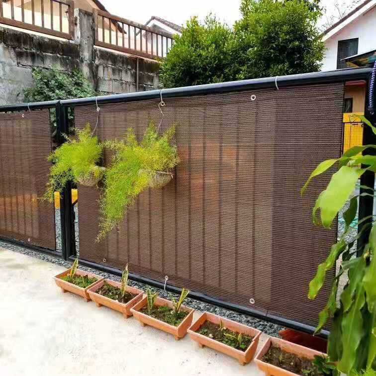 Size Big Brown Sulock Sail Privacy Fence Garden/Balcony/Swimming Pools ...