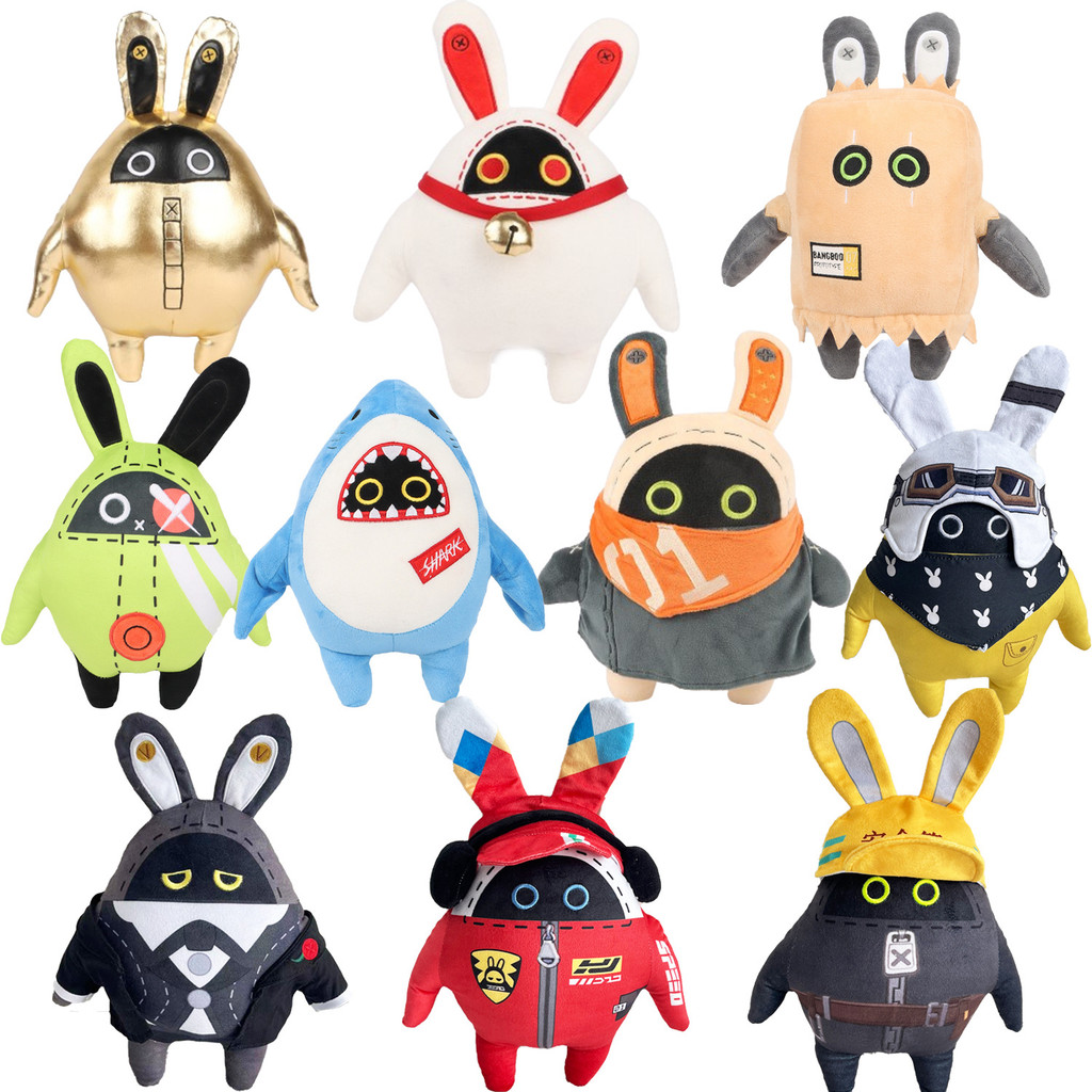 Zenless Zone Zero Plush Bangboo Zero Cunning Rabbit ตุ๊กตา Bangboo สี ...