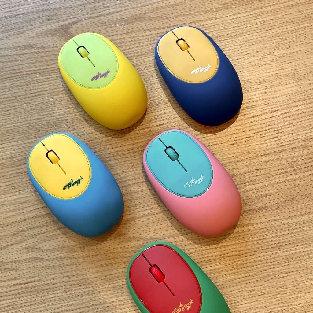 เม้าส์บลูทูธ Wiggle Wiggle Mouse Bubble เมาส์ไร้สาย | Shopee Thailand