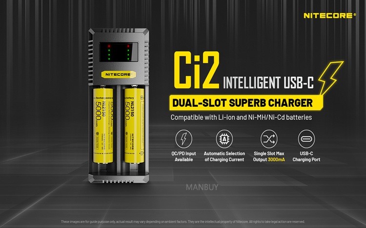 เครื่องชาร์จ Nitecore Ci2 | Shopee Thailand