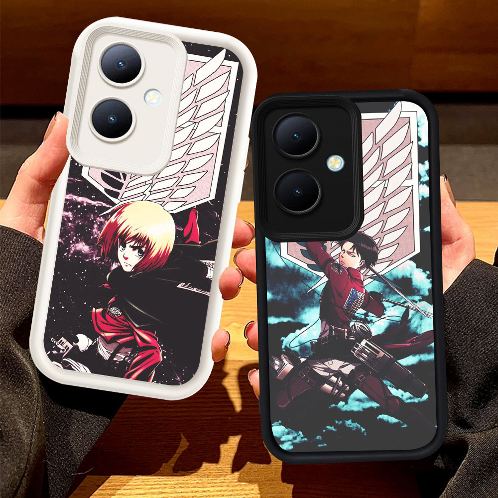 R-35 Attack on Titan Case Casing สําหรับ Xiaomi Poco C65 Redmi 13C K60 ...