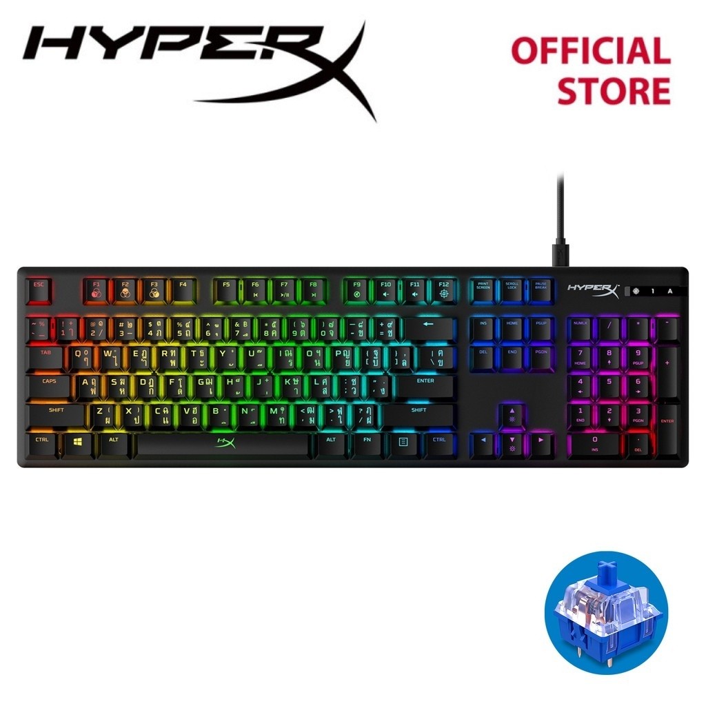 [TH Layout] HyperX Alloy Origins Gaming Keyboard - Blue Switch ...