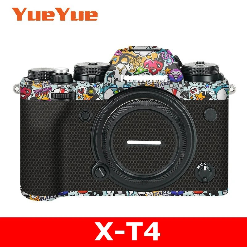 สําหรับ Fuji Fujifilm X-T4 XT4 Anti-Scratch กล้องสติกเกอร์ Coat Wrap ฟิล์มป้องกัน Body Protector ...