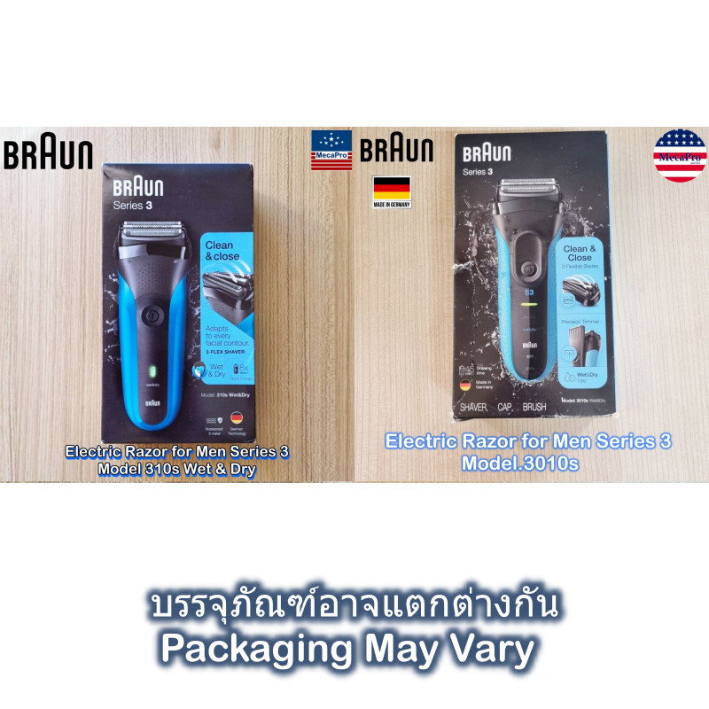 Braun® Electric Razor for Men Series 3 Model 310s Wet & Dry เครื่องโกน ...