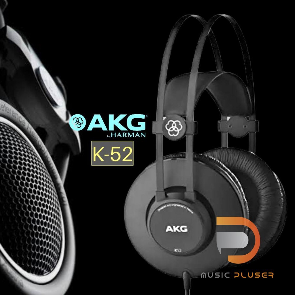 AKG K52 Closed-back headphones หูฟังแบบ over-ear, closed-back headphones, Professional-quality ...
