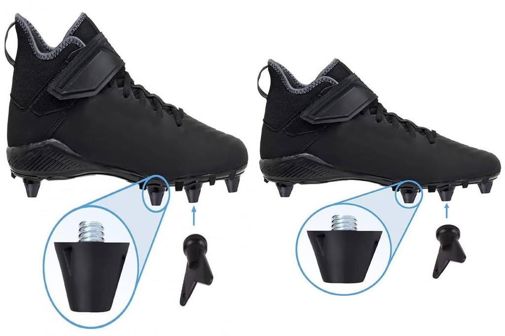 Ake- Track และ Field Spikes เปลี่ยนอลูมิเนียมฟุตบอล Cleat Spikes 14pcs ...