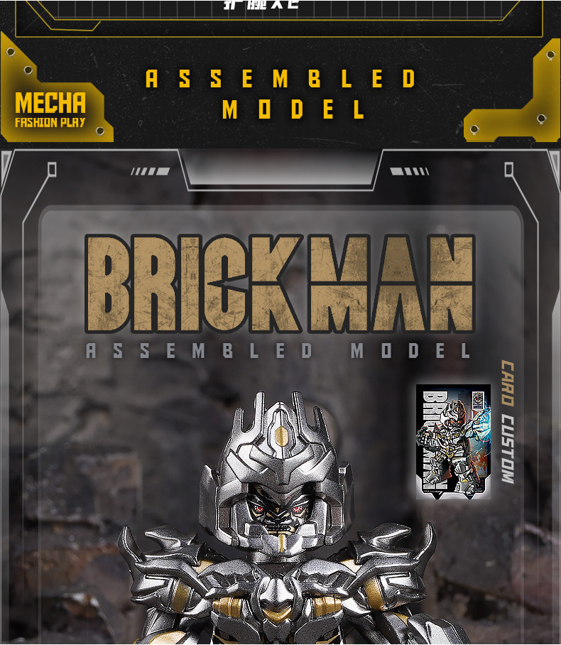 Brickman Transformers Optimus Prime Bumblebee Megatron Minifigures 3in1 ...