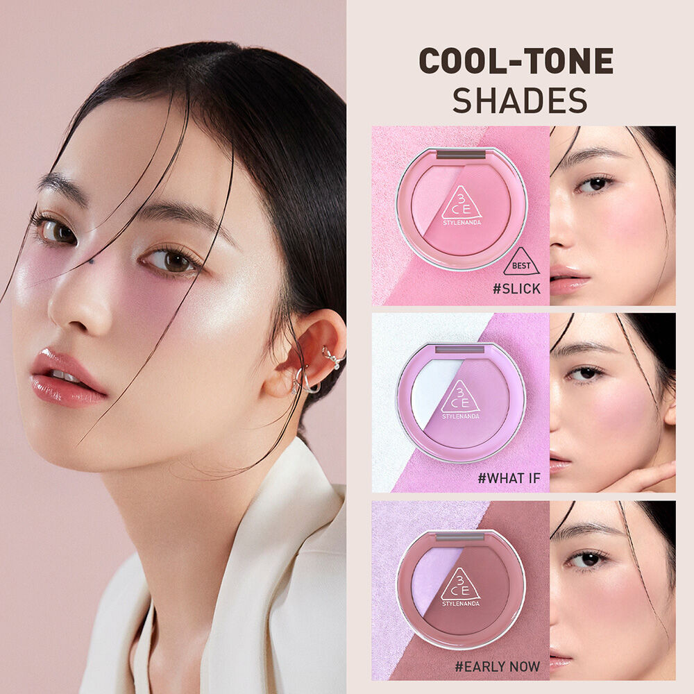 3CE Blush Lighter 4.3g ทรีซีอี บลัชออน 2 เนื้อสัมผัสใน 1 ตลับ. | Shopee ...