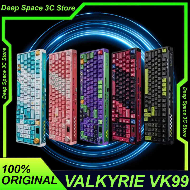 VK99 0 VALKYRIE แป้นพิมพ์อิเล็กทรอนิกส์แบบไร้สาย 3 โหมด Hot S | Shopee ...