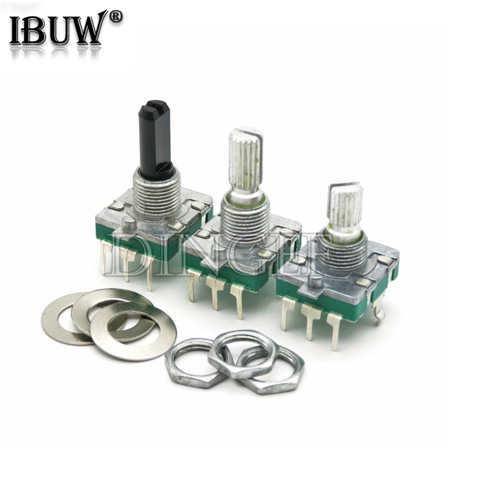 1 ชิ้น EC16 360 องศา Rotary Encoder สวิทช์ EC16 Encoder เสียง Coding ...