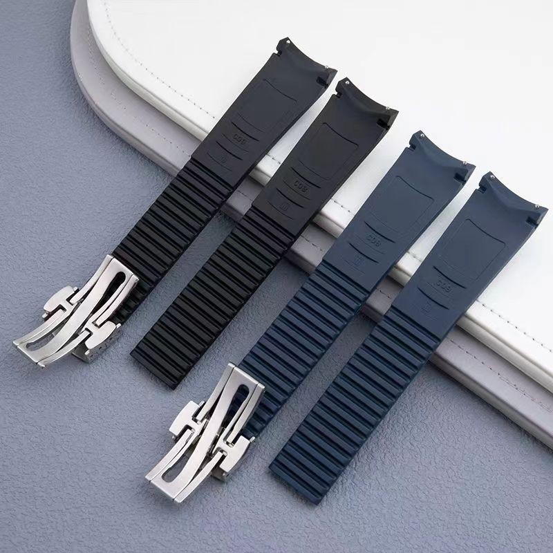 18 มม.สแตนเลสนาฬิกาพับหัวเข็มขัดผีเสื้อสําหรับ Patek Philippe Pp ...