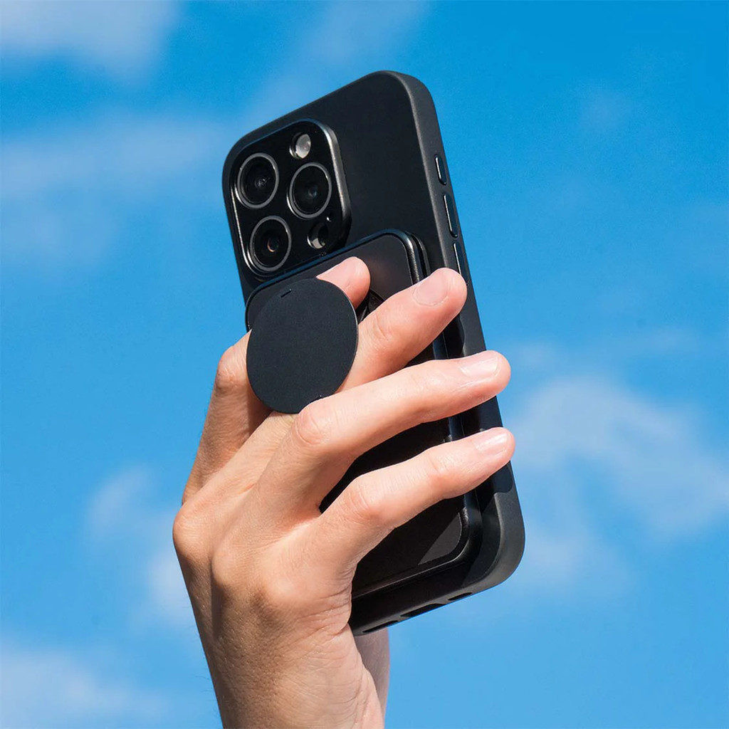 OHSNAP! Snap Grip Wallet ที่เก็บบัตร8ใบติดหลังมือถือแบบแม่เหล็กเกรดพรีเ ...