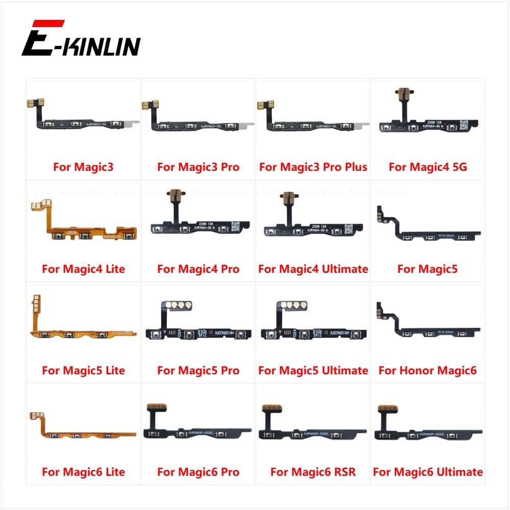 สวิทช์เปิดปิดปุ่ม Flex สําหรับ HuaWei Honor Magic3 Magic4 Magic5 Magic6 RSR Pro Plus Lite ...