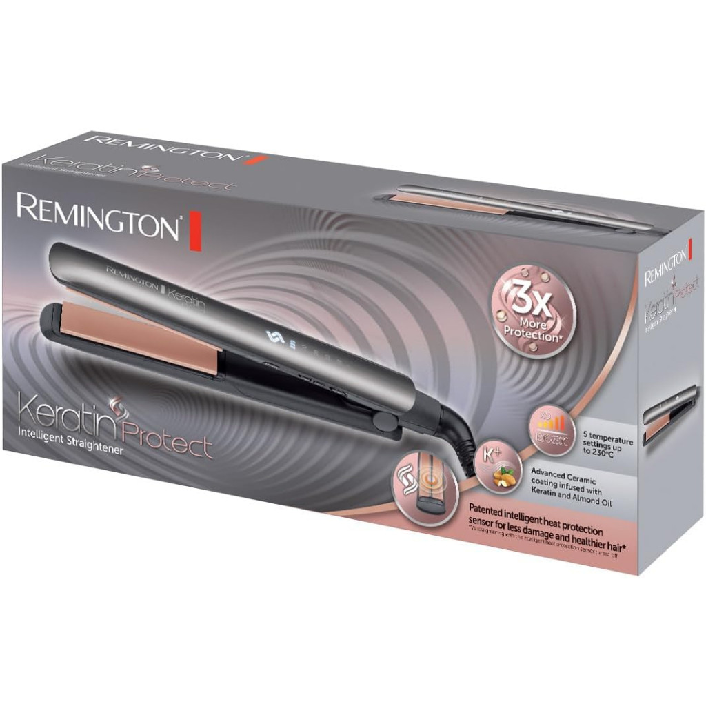 Remington เครื่องหนีบผม รุ่น S-8598 Keratin Protect Intelligent ผมเงา ...