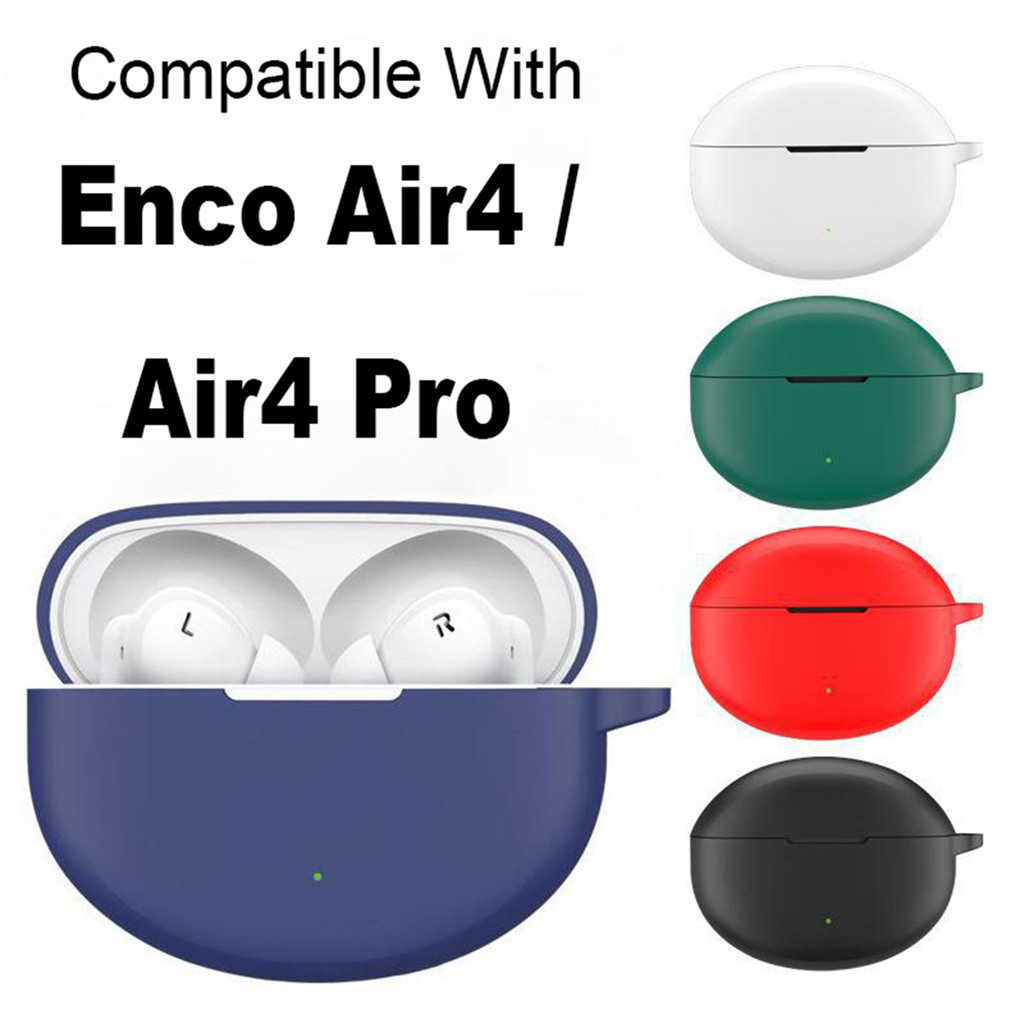 สําหรับ OPPO Enco Air4 / Air4 Pro ล้างทําความสะอาดได้ป้องกันฝุ่นหูฟังกันลื่นเคสป้องกัน | Shopee ...