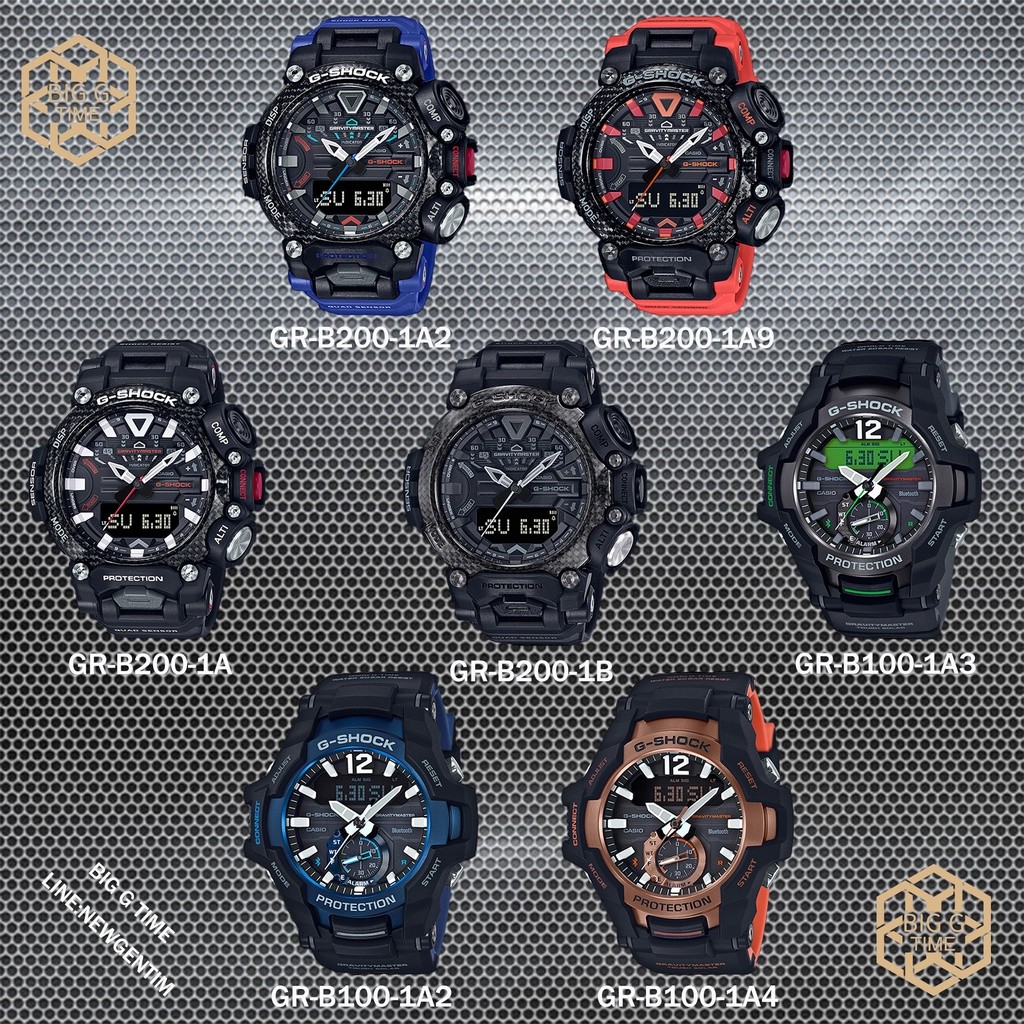 นาฬิกา Casio G-Shock GR-B100/B200 Series รุ่น GR-B200-1A/GR-B200-1A2/GR ...
