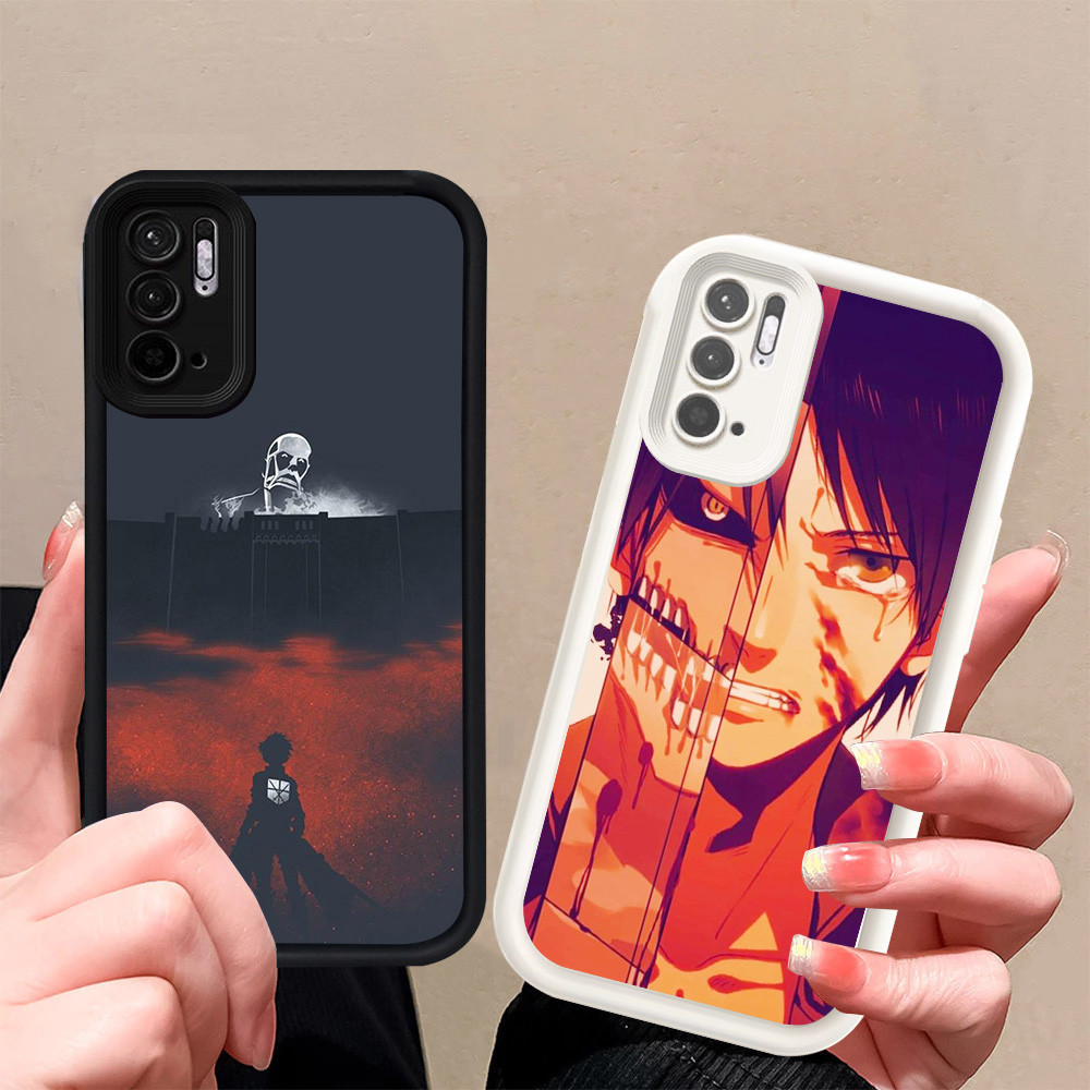 R-35 Attack on Titan Case Soft Casing สําหรับ Xiaomi Redmi Note 10s 10 ...