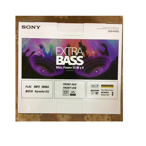 ในสต็อก Sony DSX-A110U ตัวรับสื่อเครื่องเสียงรถยนต์พร้อม USB (สีแดง) | Shopee Thailand