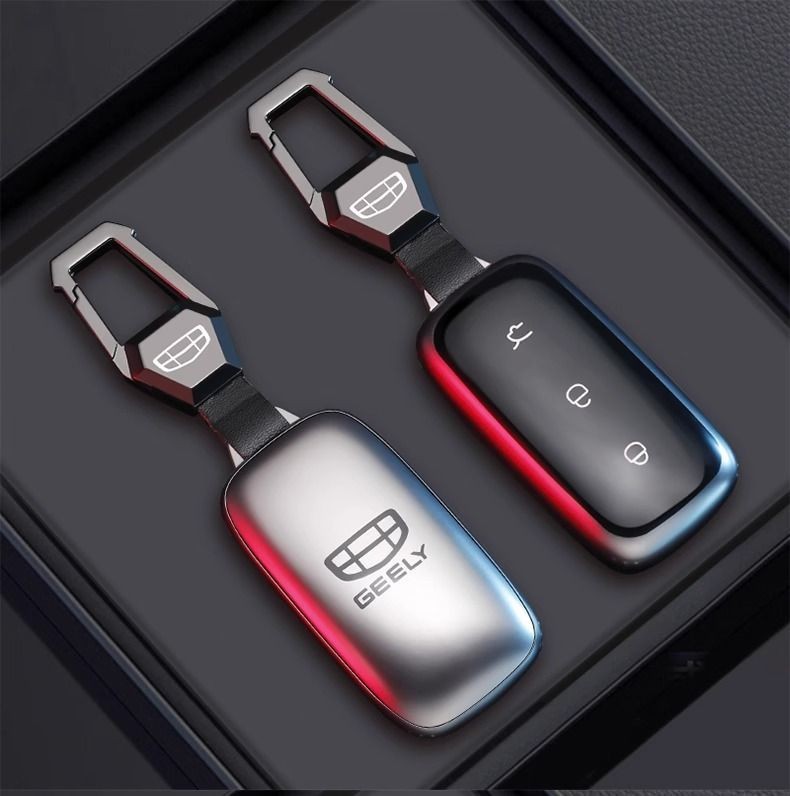 Geely EX5 L7 L6 E8 เคสกุญแจรถ ฝาครอบป้องกัน หัวเข็มขัดพวงกุญแจรถ | Shopee Thailand