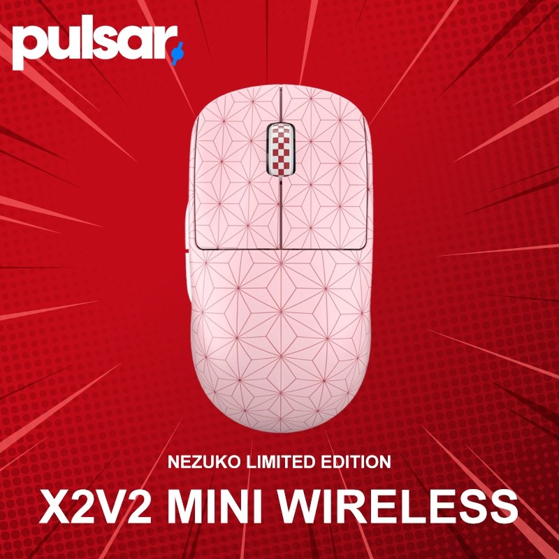 เมาส์เกมมิ่งไร้สาย Pulsar X2V2 Mini Wireless Nezuko Limited Edition ...