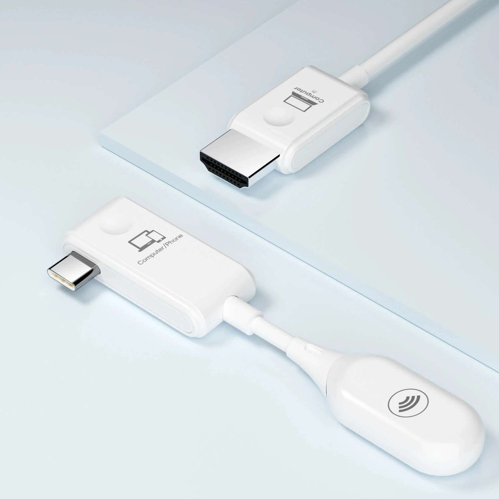 1080p Wireless Extender ตัวรับสัญญาณ HDMI ประเภท C เครื่องส่งสัญญาณ ...