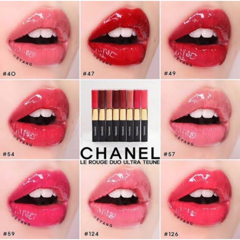 CHANEL ฉลากไทย/พร้อมส่ง All shades available ลิป CHANEL LE ROUGE DUO ...