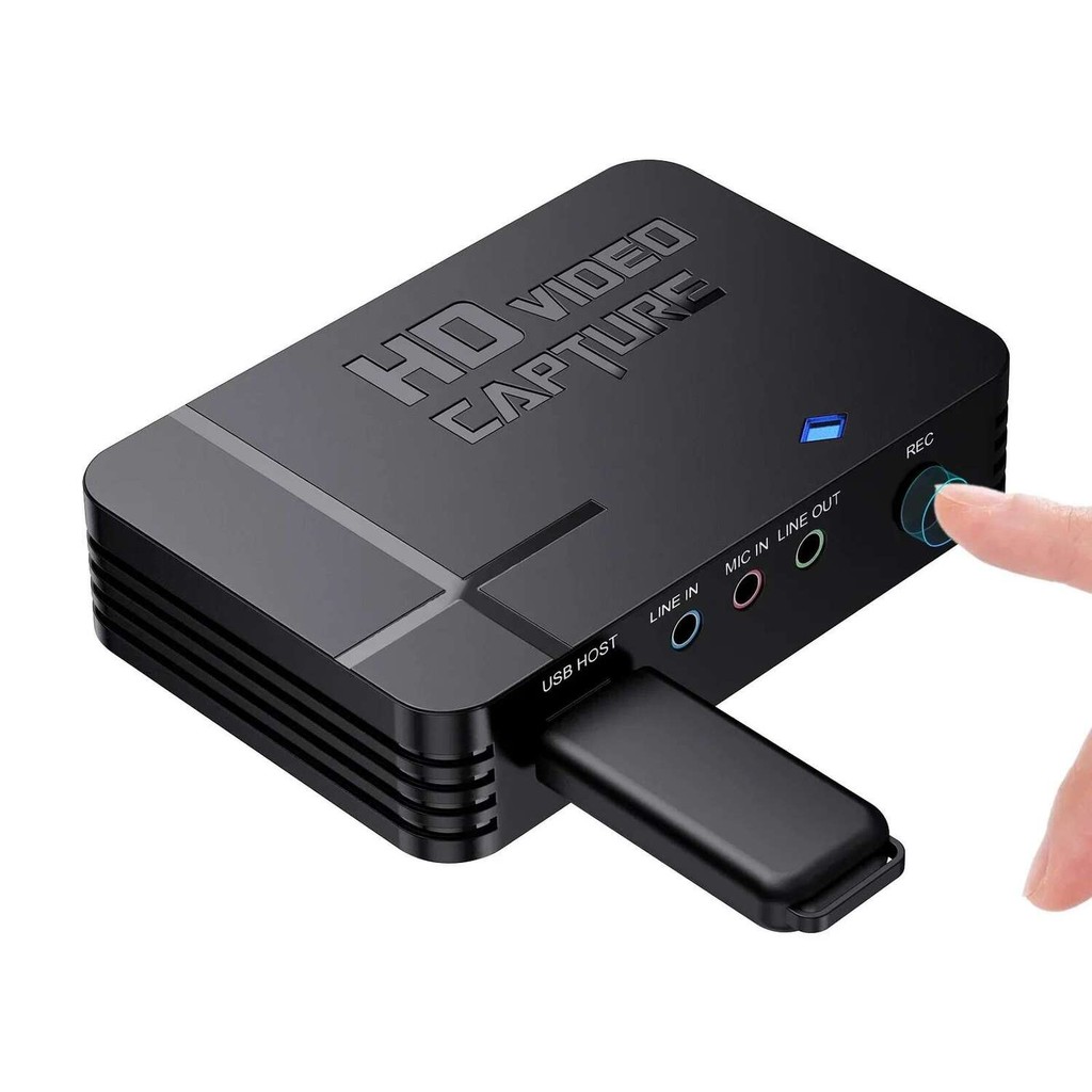 Ezcap288P HDMI AV Video Capture Card 1080P Recording Loop Analog To ...