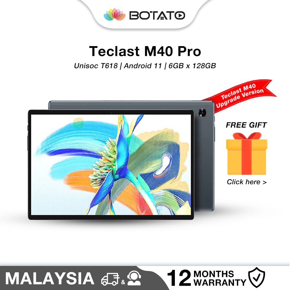 ในสต็อก [ Teclast ของแท้] M40 Pro 10.1 นิ้ว Octa Core 6GB RAM 128GB ROM ...