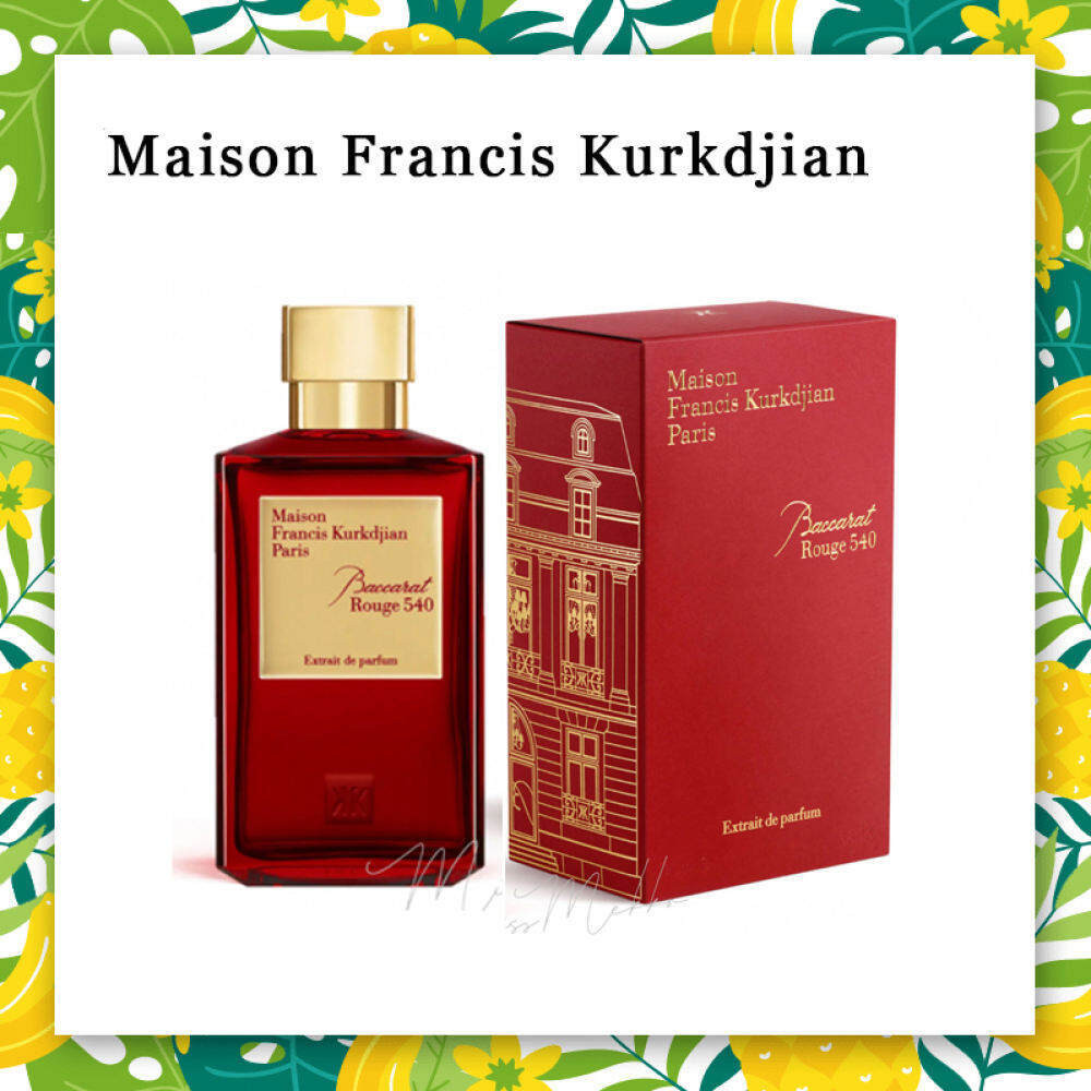 MFK Baccarat Rouge 540 Extrait De Parfum & Baccarat Rouge 540 EDP 200ml ...