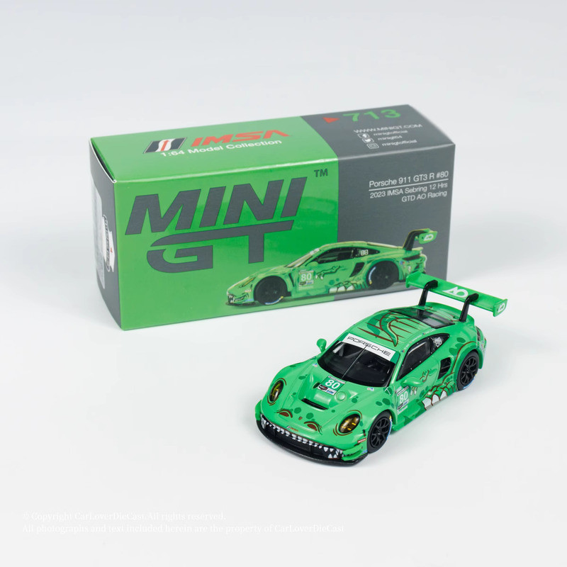ของเล่น Vivi MINI GT 1:64 #713 911 GT3 汽车模型 1124 | Shopee Thailand