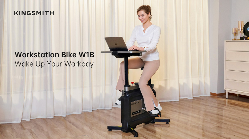 Kingsmith Foldable Workstation Bike W1B จักรยานออกกำลังกายแบบพับได้ ...