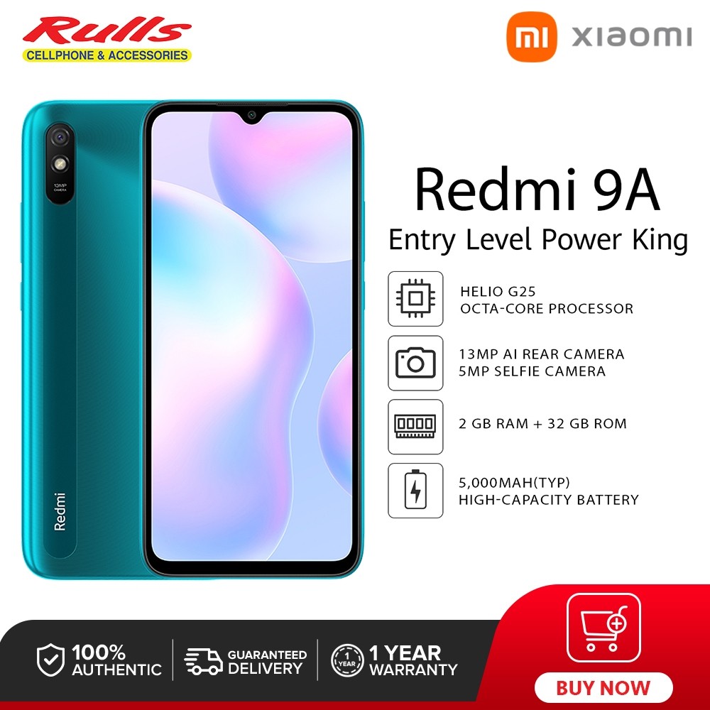 ในสต็อก Xiaomi Redmi 9A 2GB RAM + ROM 32GB | Shopee Thailand