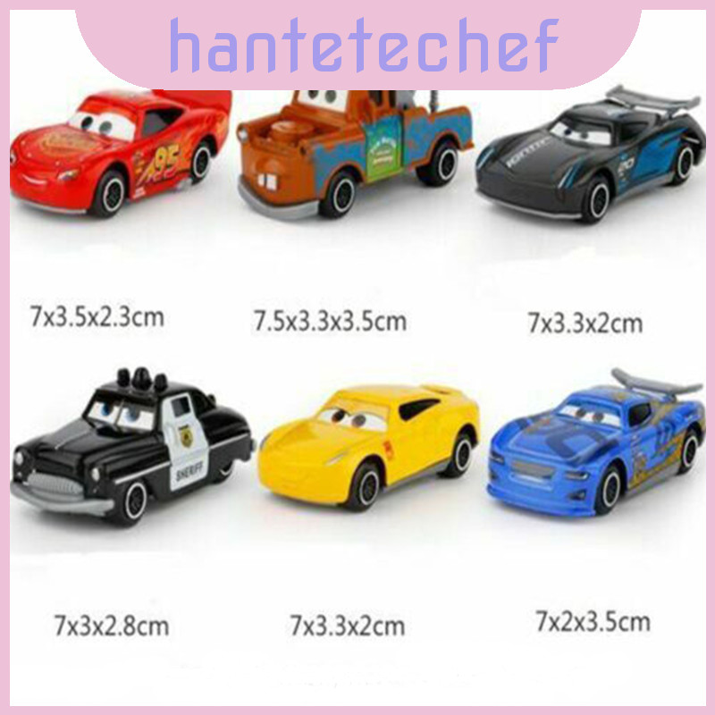Pixar Disney Cars Lightning Mcqueen Racer Model Car Kids Toy Collection ...