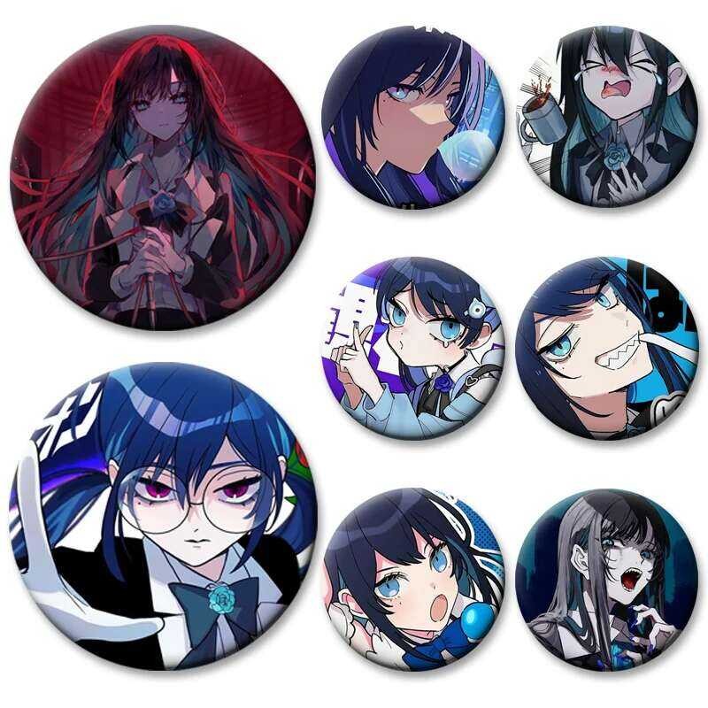 Creative การ์ตูน Badge Ado Kyogen X Uta เคลือบ Pins I Love Ado Vintage ...