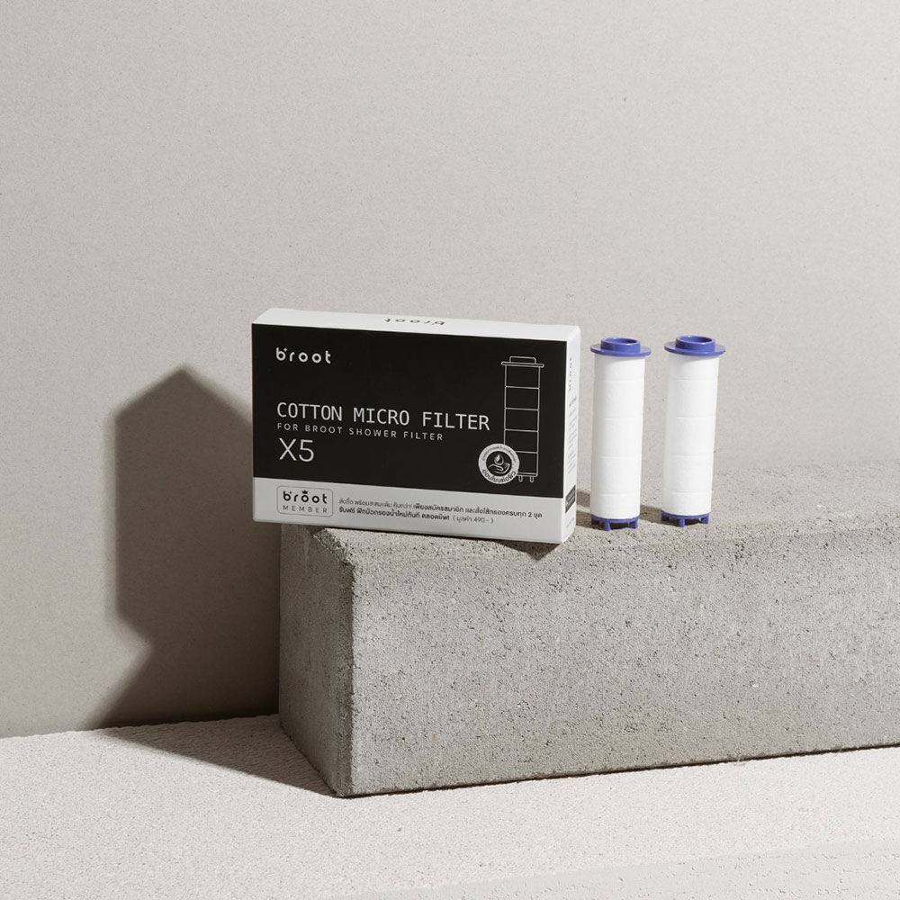 Broot Filter For Shower Filter 5pcs ไส้กรองน้ำคุณภาพสูง 5ชิ้น. | Shopee ...