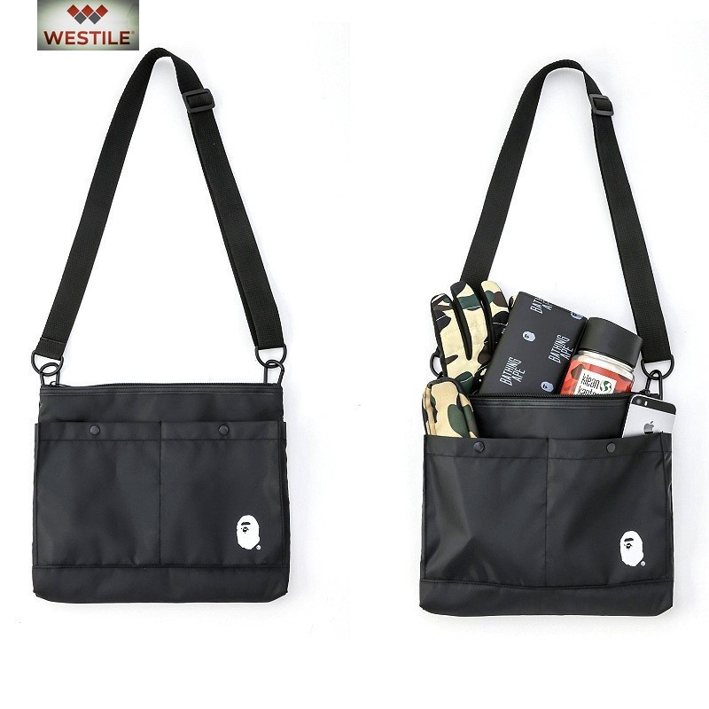 ในสต็อก นิตยสารญี่ปุ่น appendix BAPE Unisex Messenger Bag Shoulder Tote ...