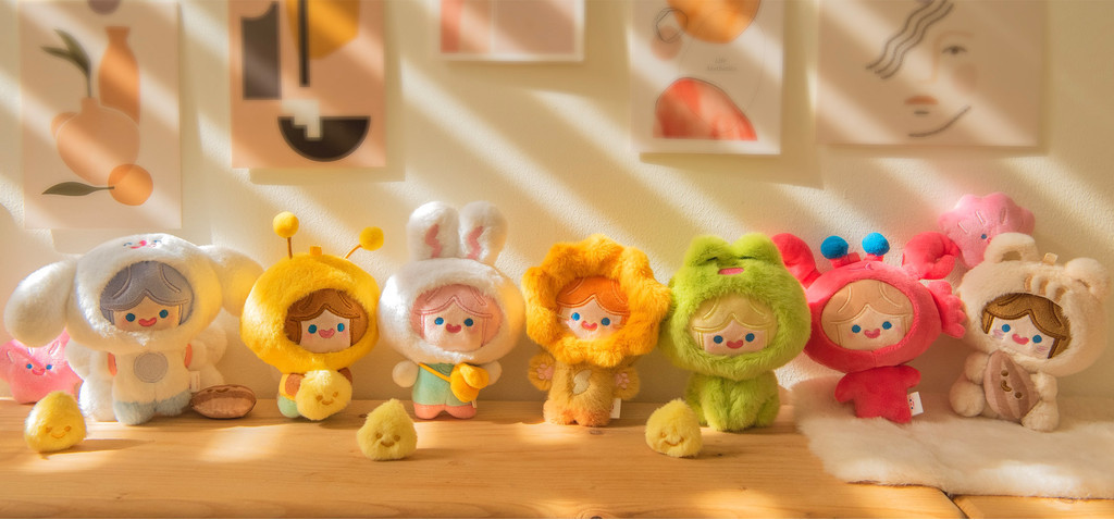 FINDING UNICORN CELL RiCO Happy Fluffy Series Plush Blind Box（Single ...