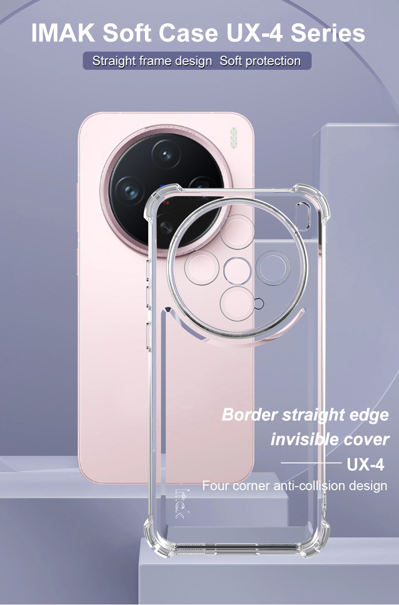 Imak Vivo X200 Pro Mini X200 Pro X200 5G TPU Soft Case โปร่งใสป้องกัน ...