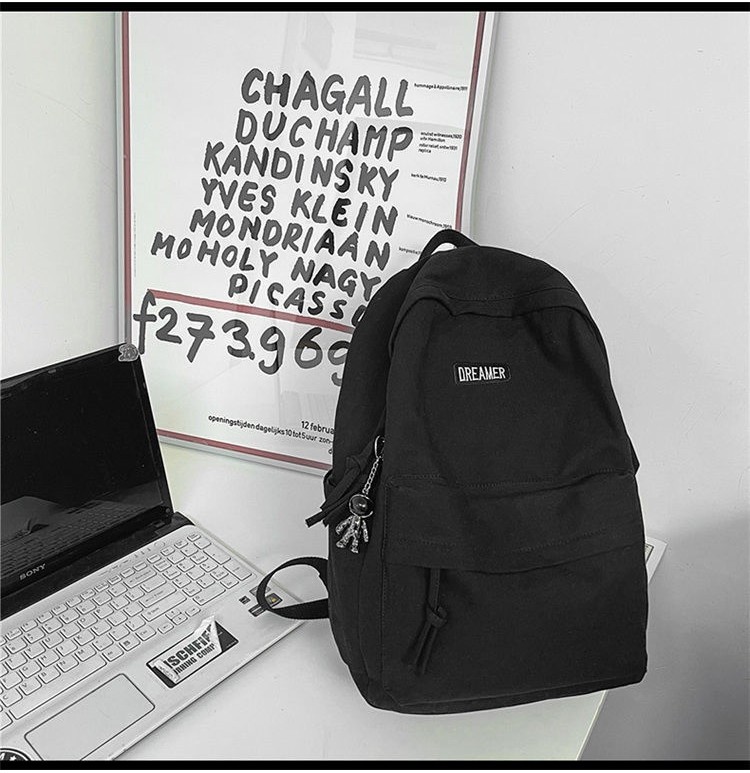 มูซูน กระเป๋านักเรียนผ้าแคนวาสญี่ปุ่นความจุขนาดใหญ่สําหรับผู้ชายและ ...