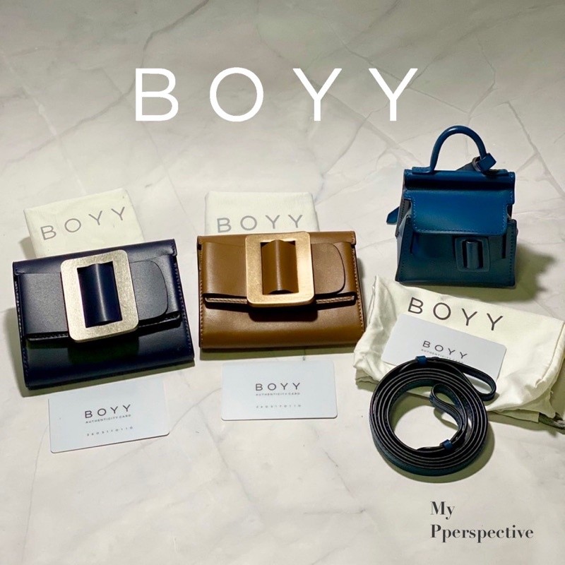 *NEW* Boyy Karl Charm and Boyy Square Wallet | Shopee Thailand