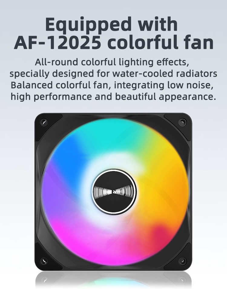Teucer AF-S360 CPU Water Cooling Cooler, LGA 2011 V3 X99 เมนบอร์ด Dazzle สี Liquid Cooling ...