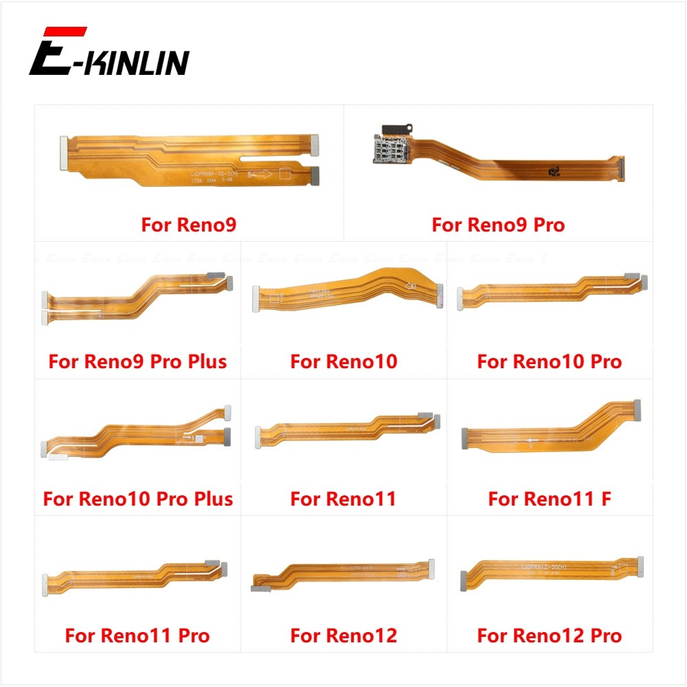 Lcd หลักเมนบอร์ดการเชื่อมต่อ Flex สําหรับ OPPO Reno 9 10 11 12 Reno9 ...