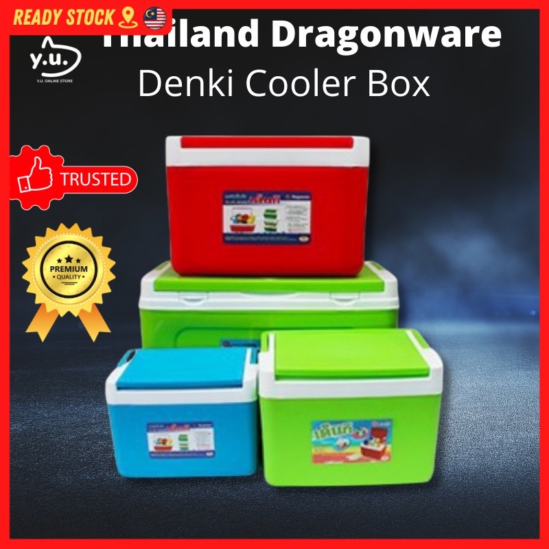 ในสต็อก เสนอ YU 2L - 20L Thailand Dragonware Denki Expo Cooler Box ...