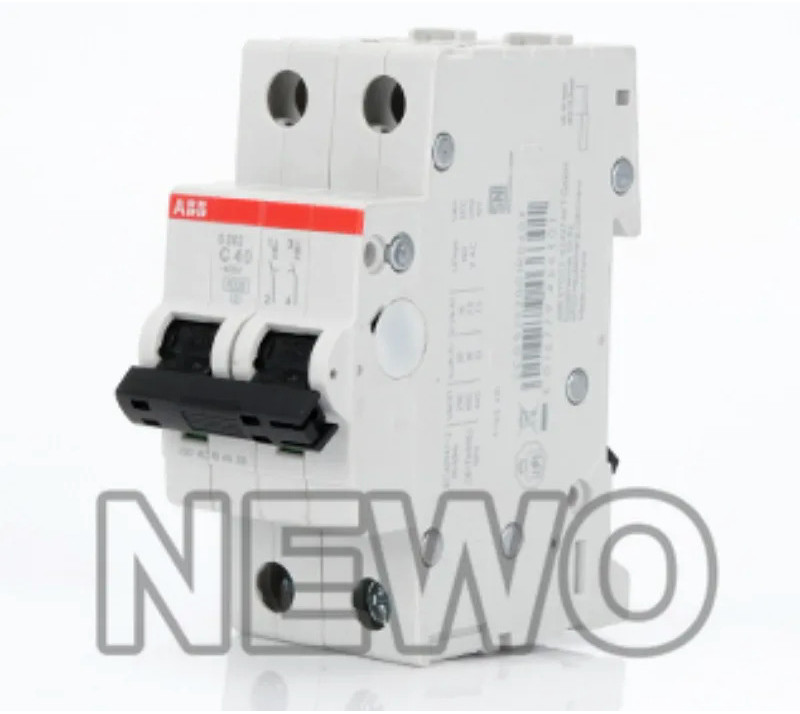 Original ABB S200 S201 S202 S203 S204 C ประเภท 1P 2P 3P 4P Miniature Circuit Breaker SSeries 1A ...